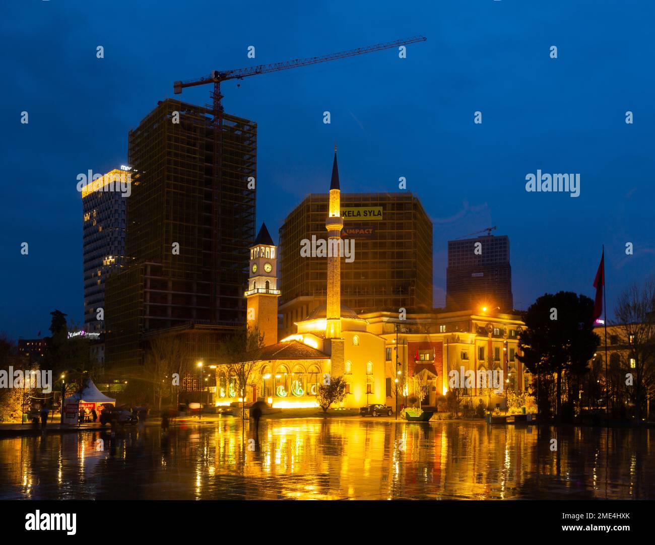 Ethem Bey Mosque in Tirana, Albania Stock Photo - Alamy