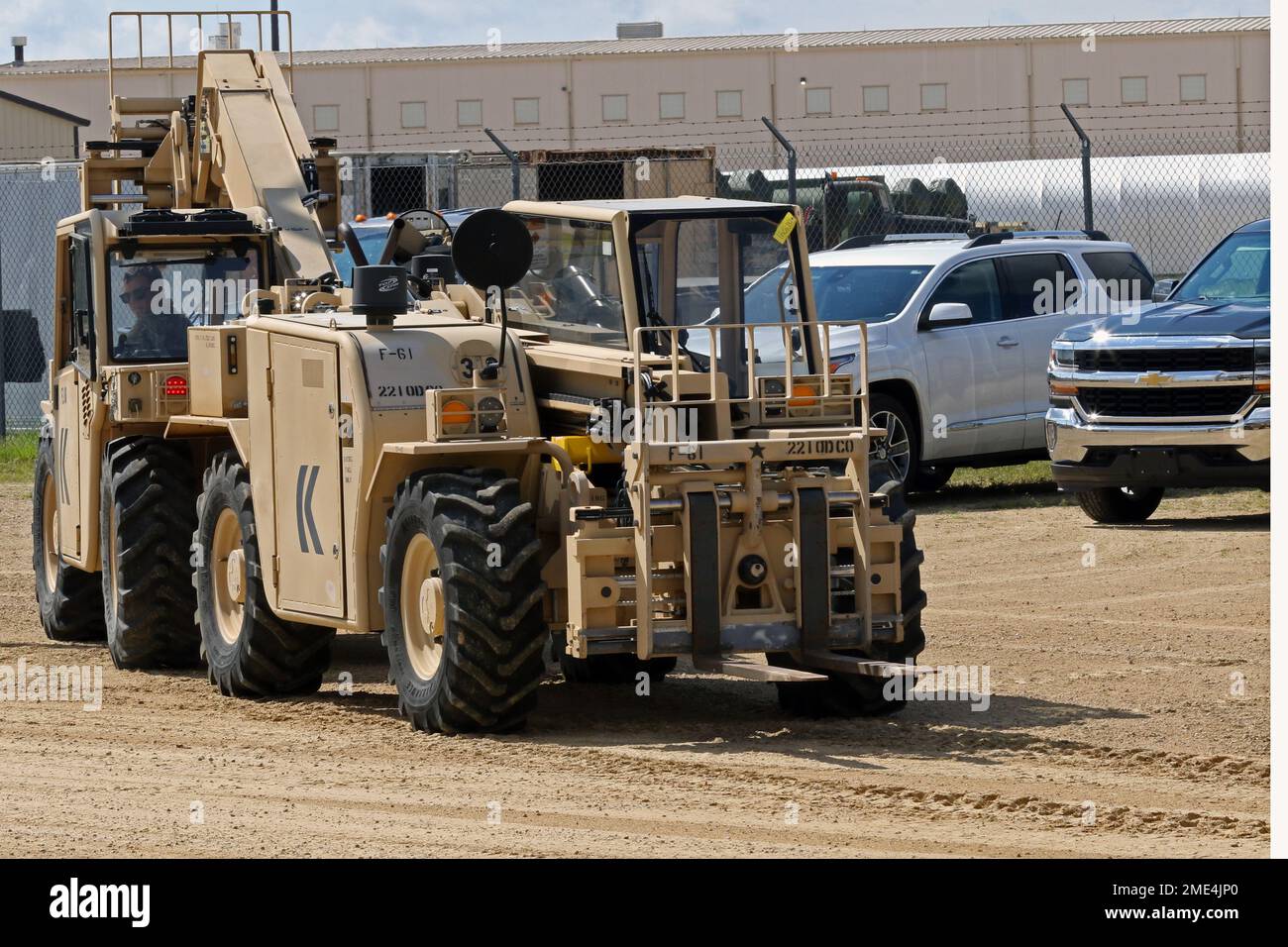 Army Reserve Spc. Evan Allinder, assigned to the 390th Engineer Company ...