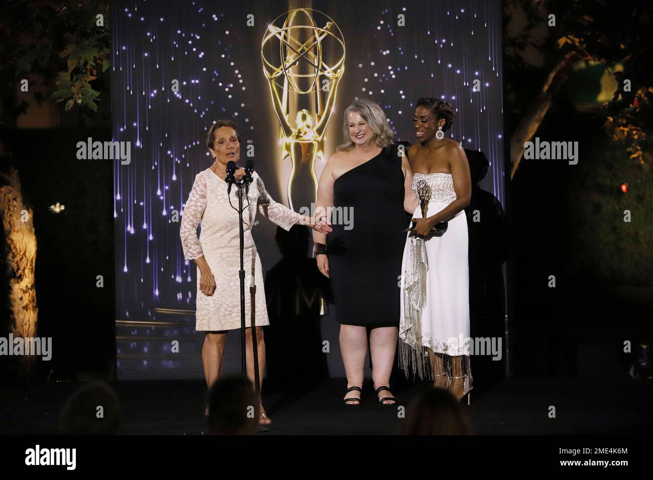 Royal Kennedy Rodgers accepts the Culture/History Emmy for PBS SoCal's ...