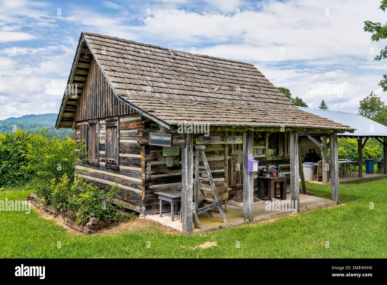 The Visitor Center of the Whippoorwill Academy and Village in Ferguson ...