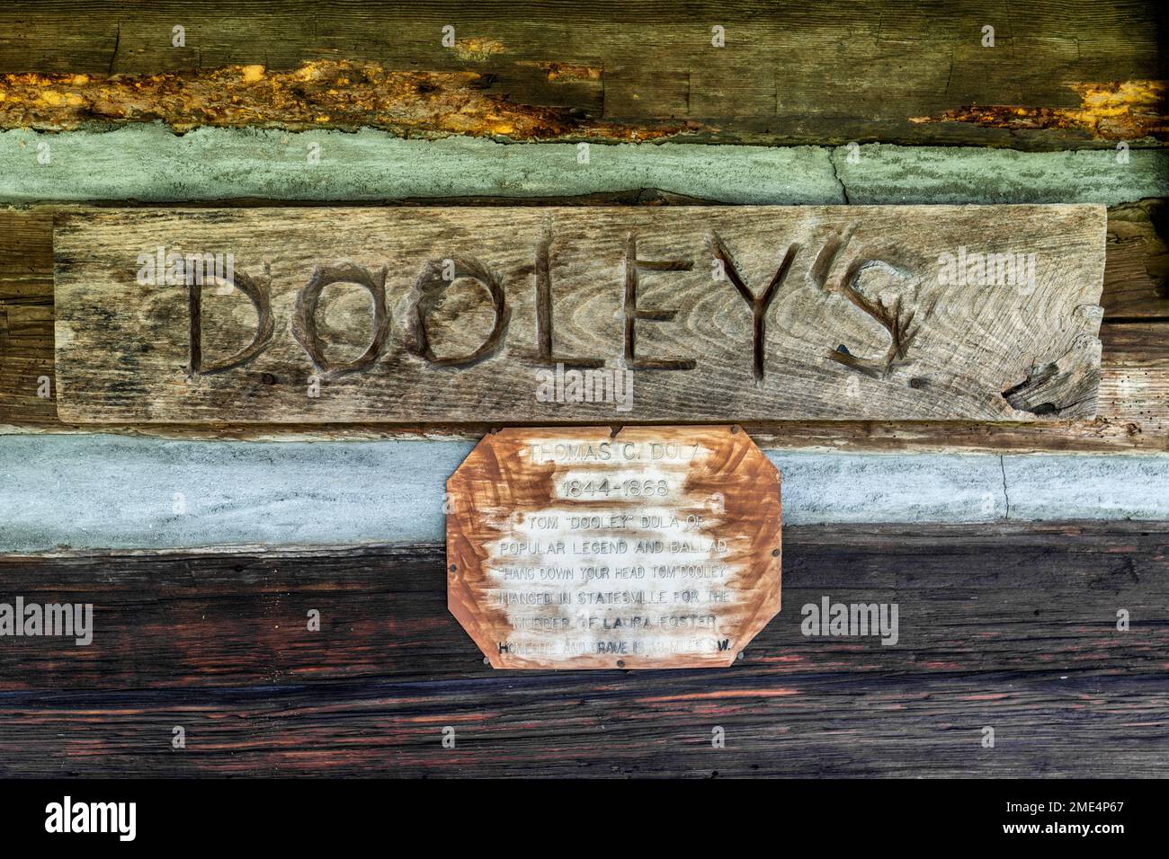 The Tom Dooley Cabin and Museum at the Whippoorwill Academy and Village ...