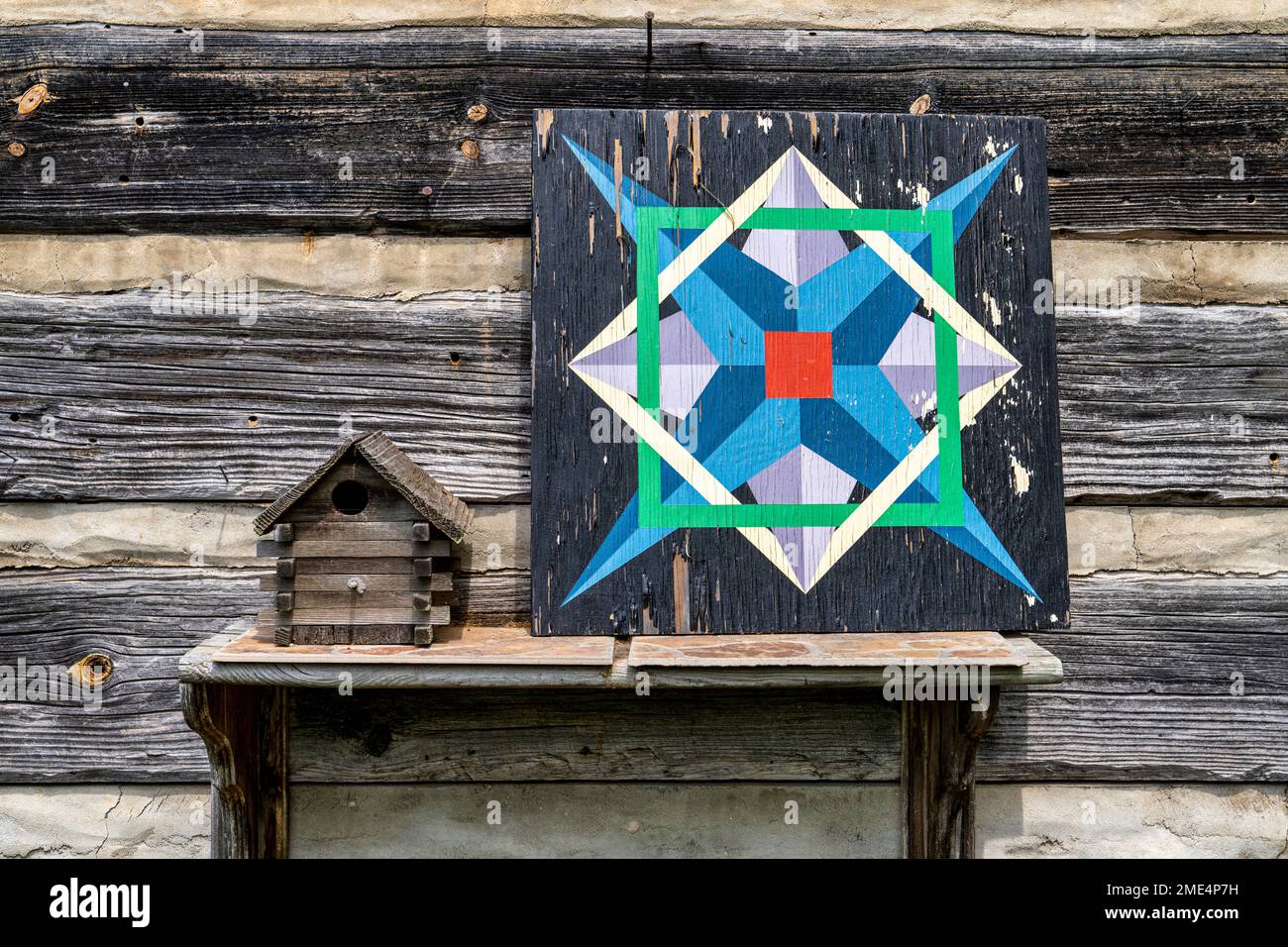 Barn Quilt Birdhouse