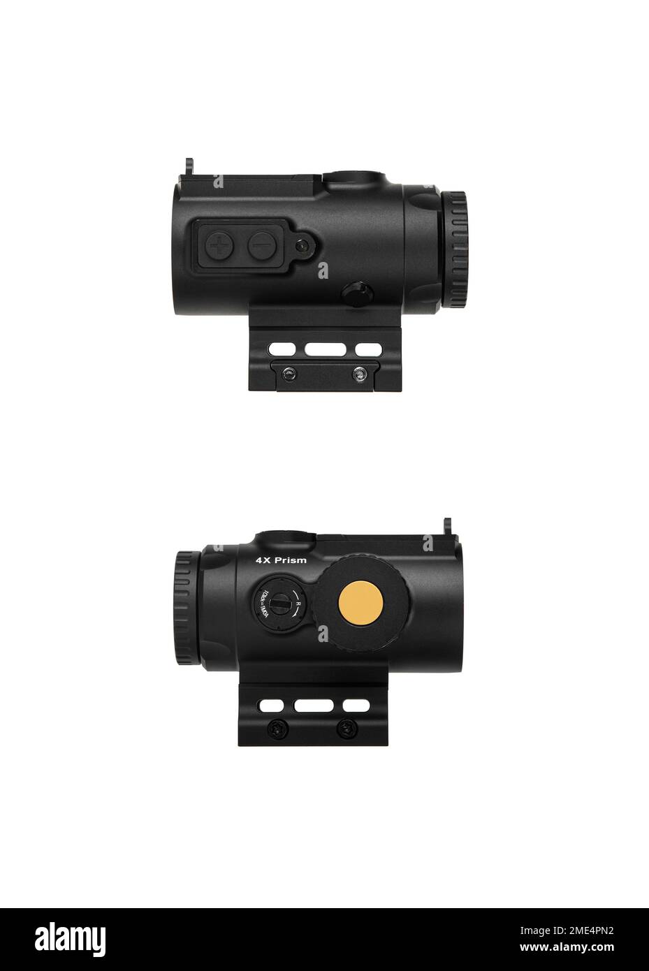 Modern optical collimator sight. Aiming device for shooting at short ...