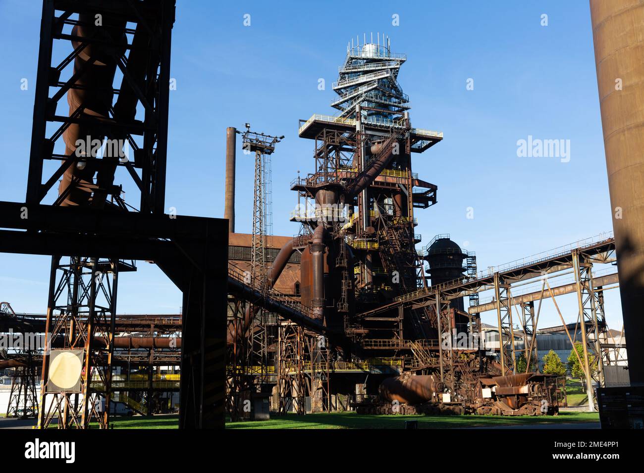Closed metallurgical factory in Ostrava, Czech Republic Stock Photo - Alamy