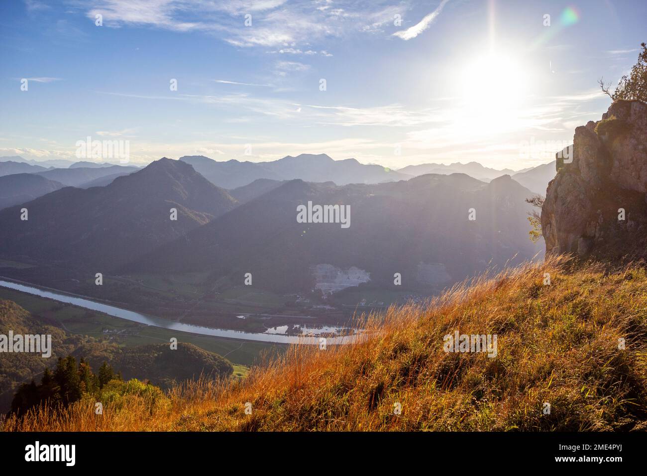 Sunny mountain view hi-res stock photography and images - Alamy