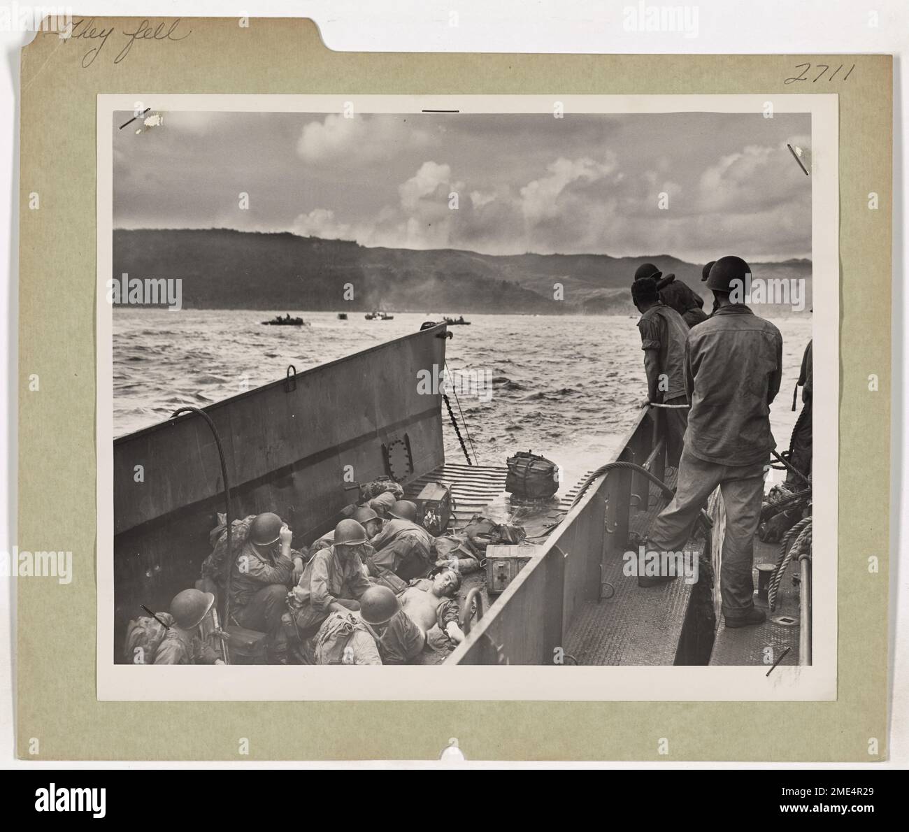 They Fell That Guam Might Fall. This image depicts medical treatment ...