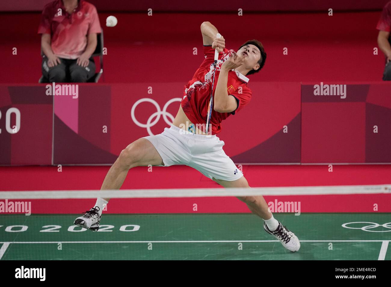 China's Shi Yu Qi plays against Malta's Matthew Abela during their men ...