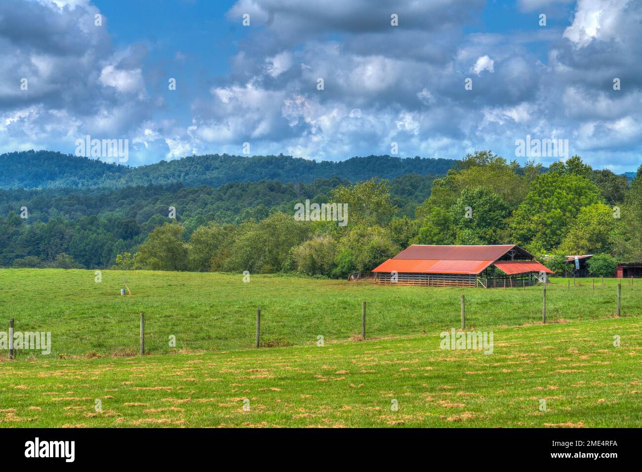 View of the surrounding Blue Ridge Mountains from the Whippoorwill ...