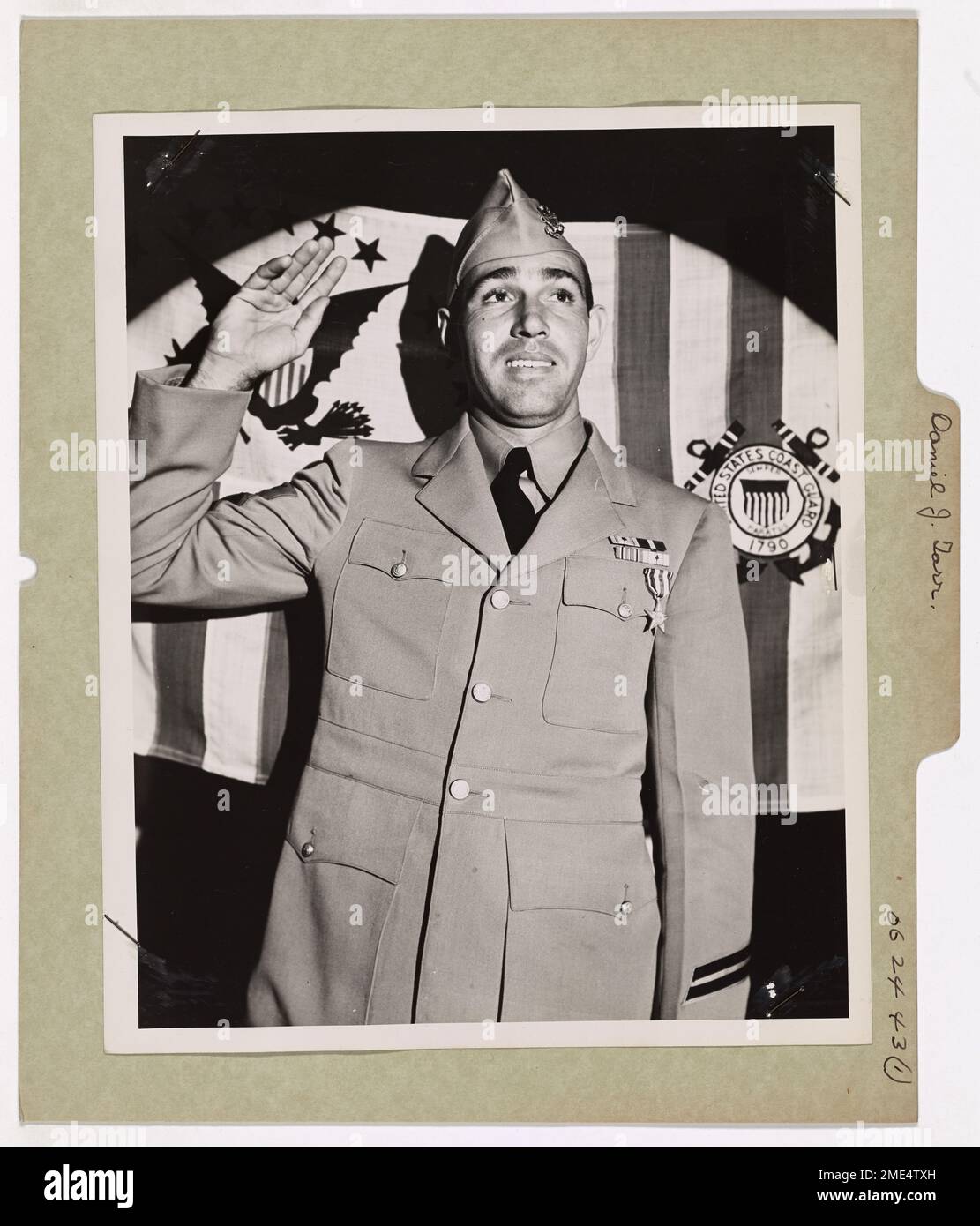 Coast Guardsman Daniel J. Tarr earns the Silver Star and a promotion to ...