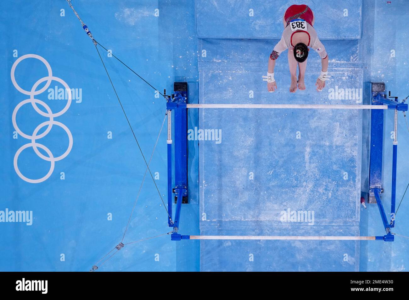 Vladislava Urazova, of Russian Olympic Committee, performs on the ...