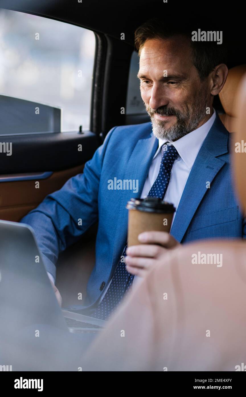 Leadership sitting smiling car transportation hi-res stock photography ...