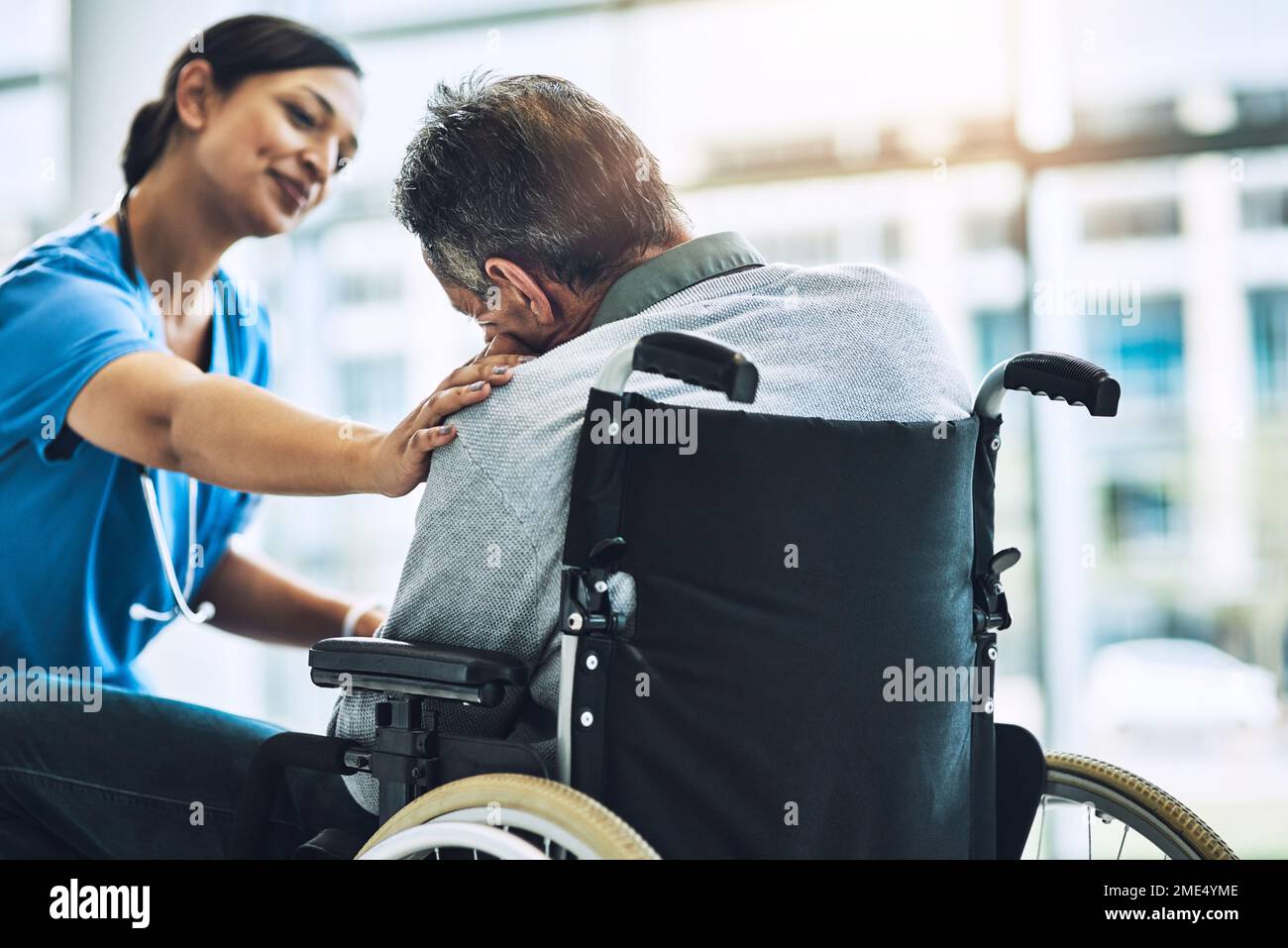 Hes getting the best possible care. a friendly medical practitioner ...