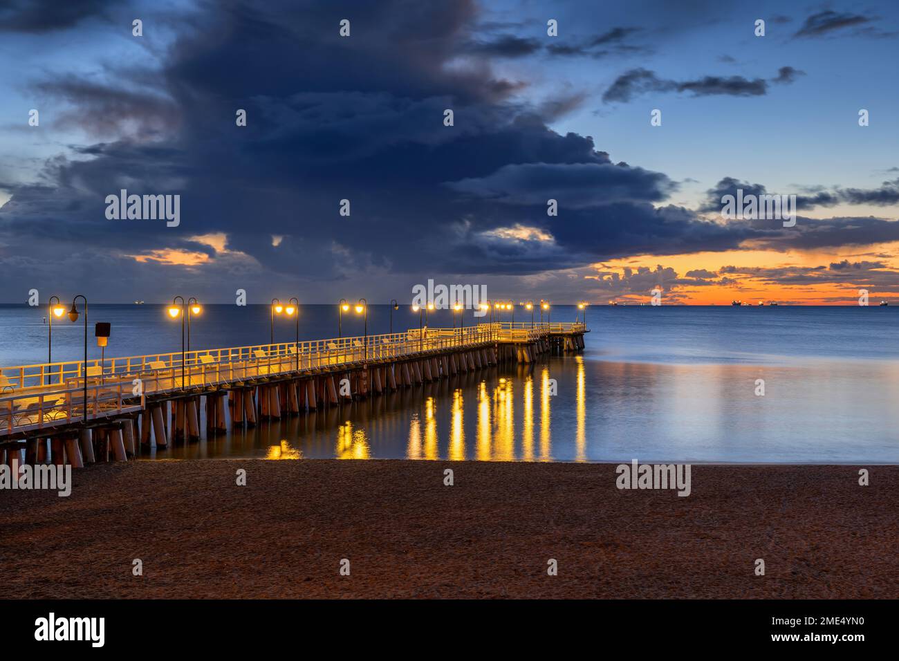 Orlowo pier hi-res stock photography and images - Alamy