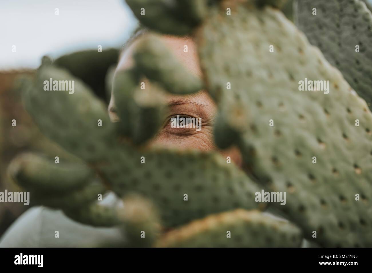 Human cactus hi-res stock photography and images - Alamy