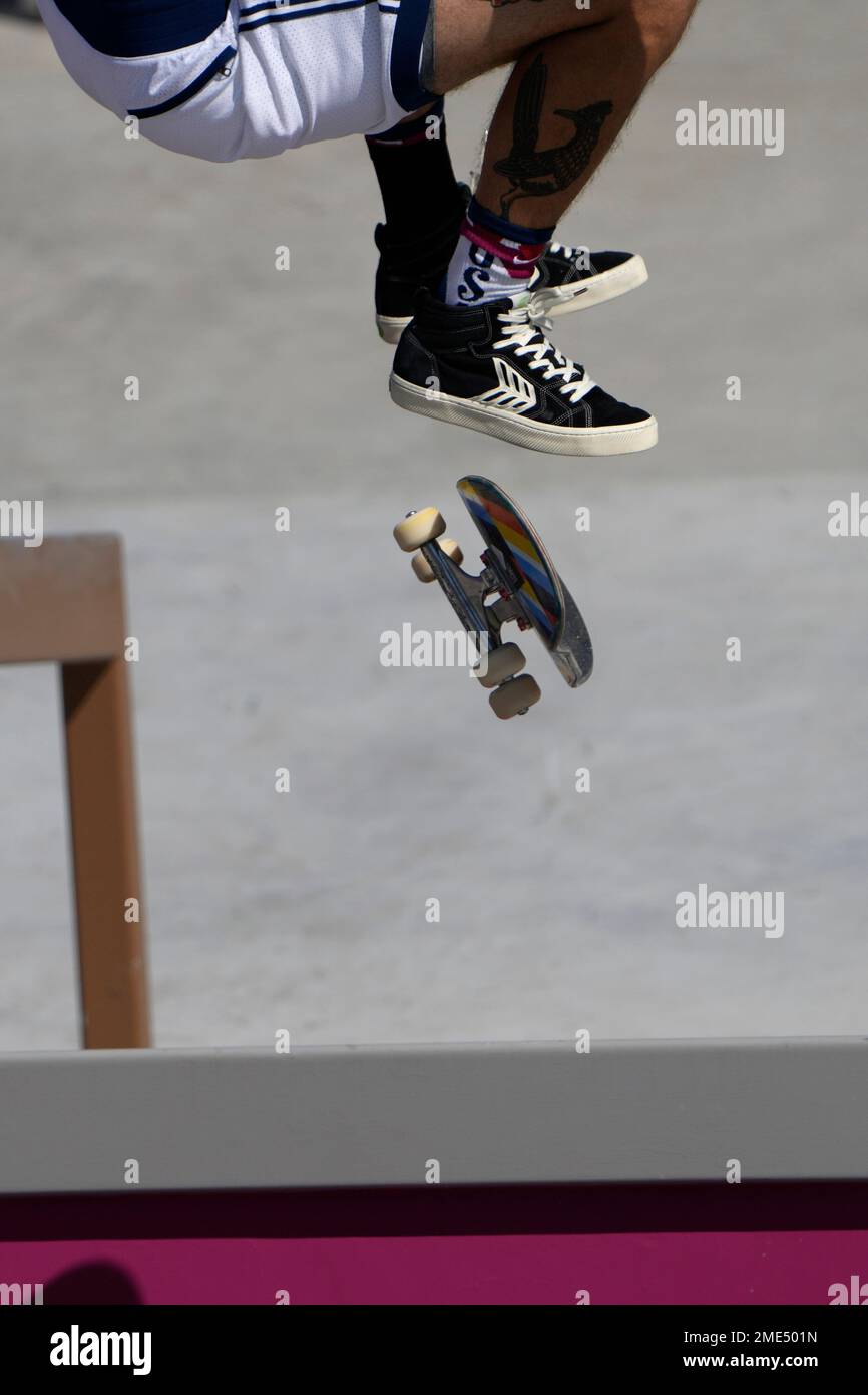 CORRECTS TO SUNDAY - Jagger Eaton of the United States competes at the ...