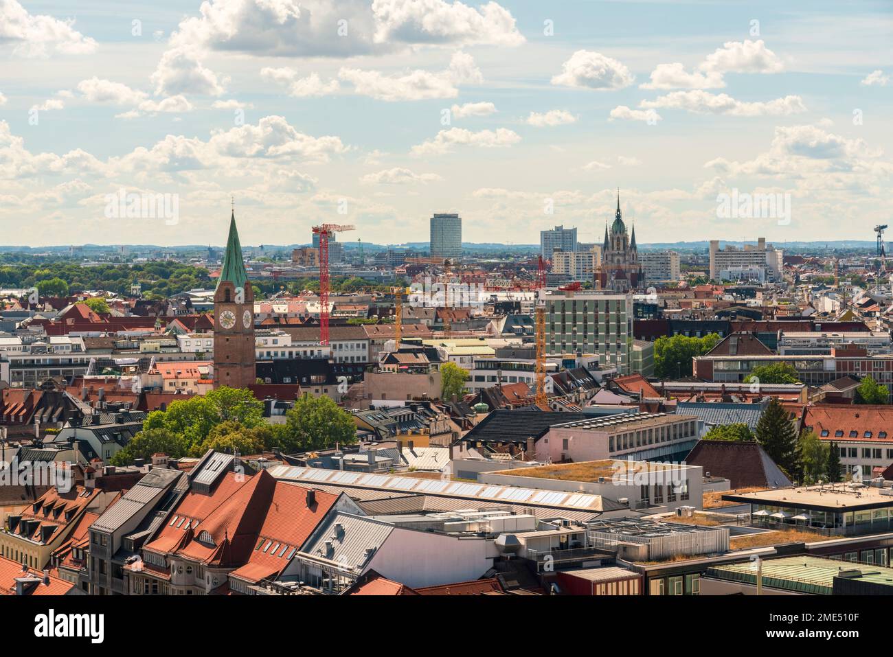 Town sunny day hi-res stock photography and images - Alamy