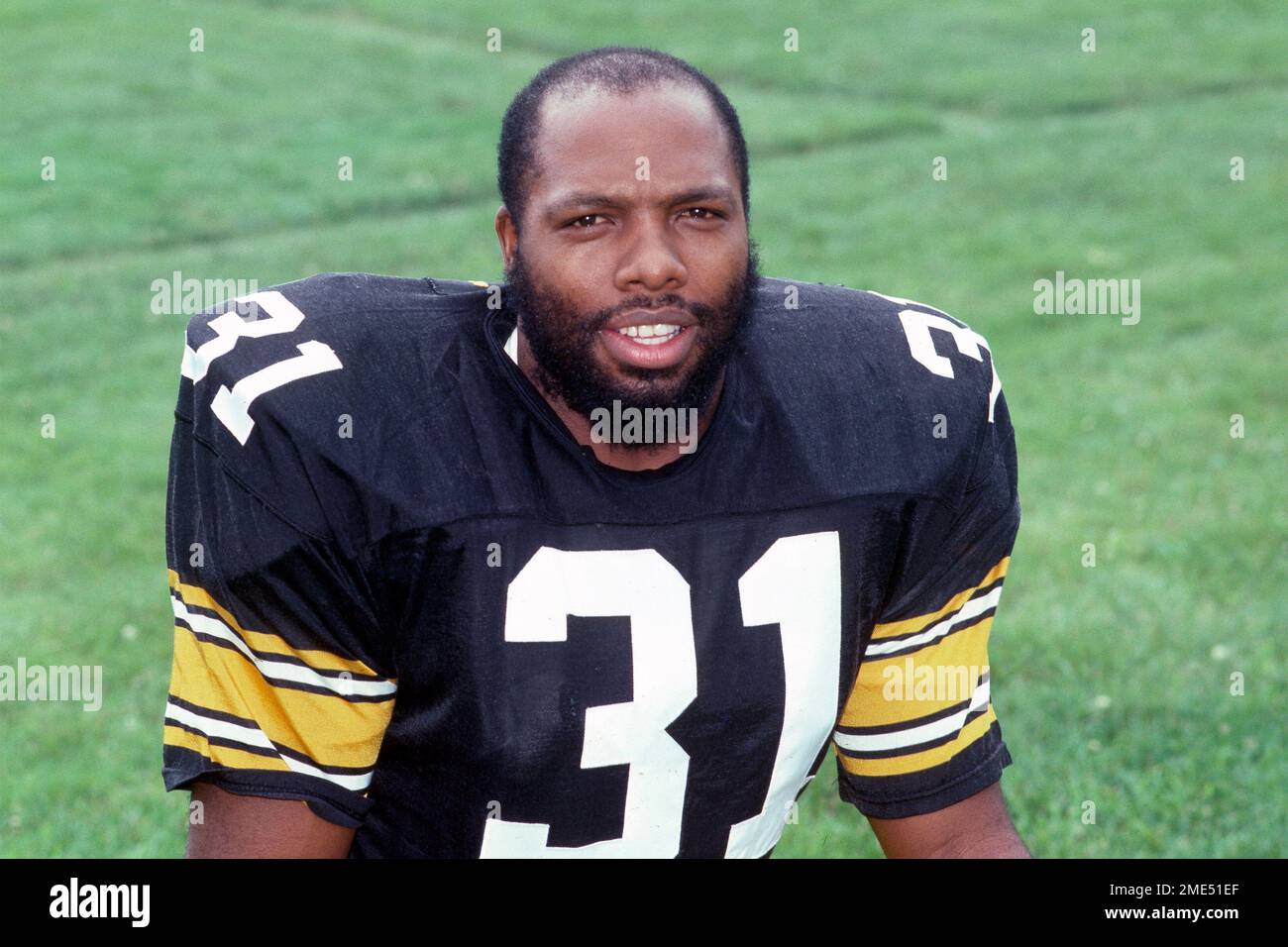 FILE - This is a 1985 file photo showing Pittsburgh Steelers safety ...