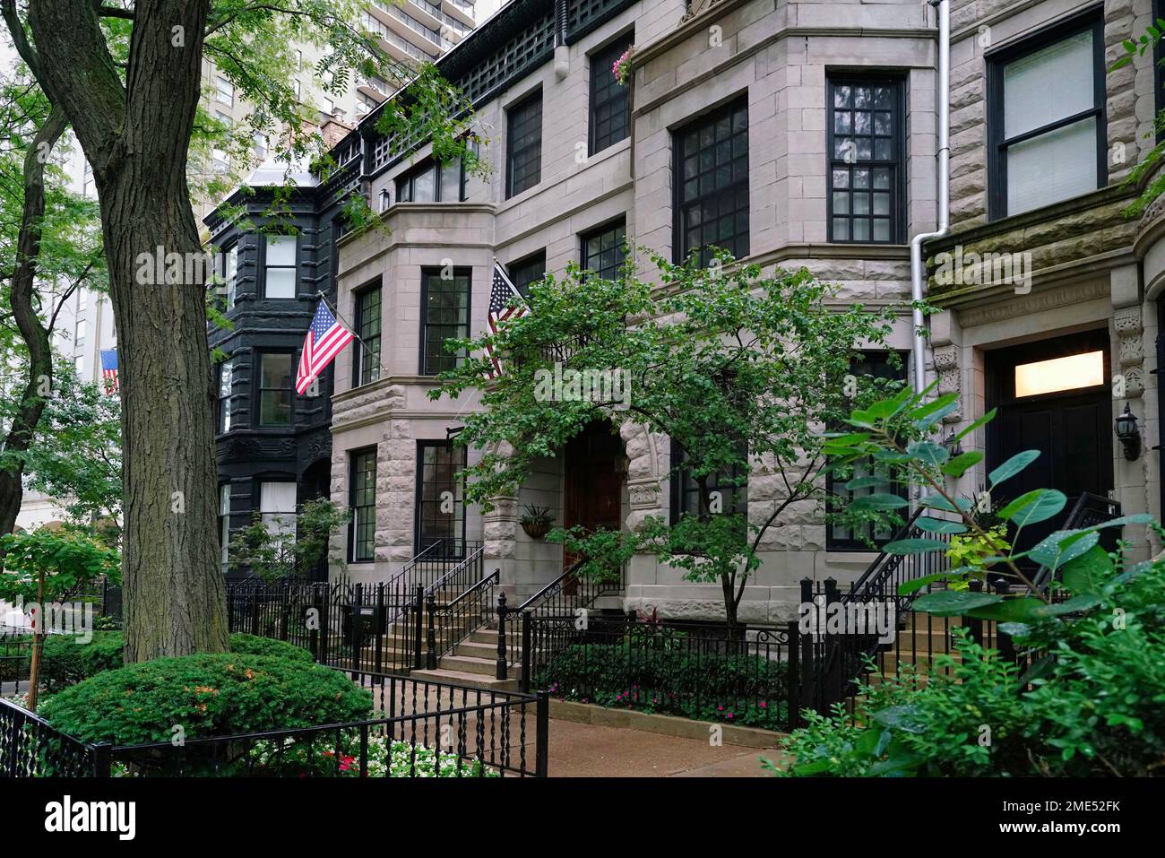 Residential area chicago hi-res stock photography and images - Alamy