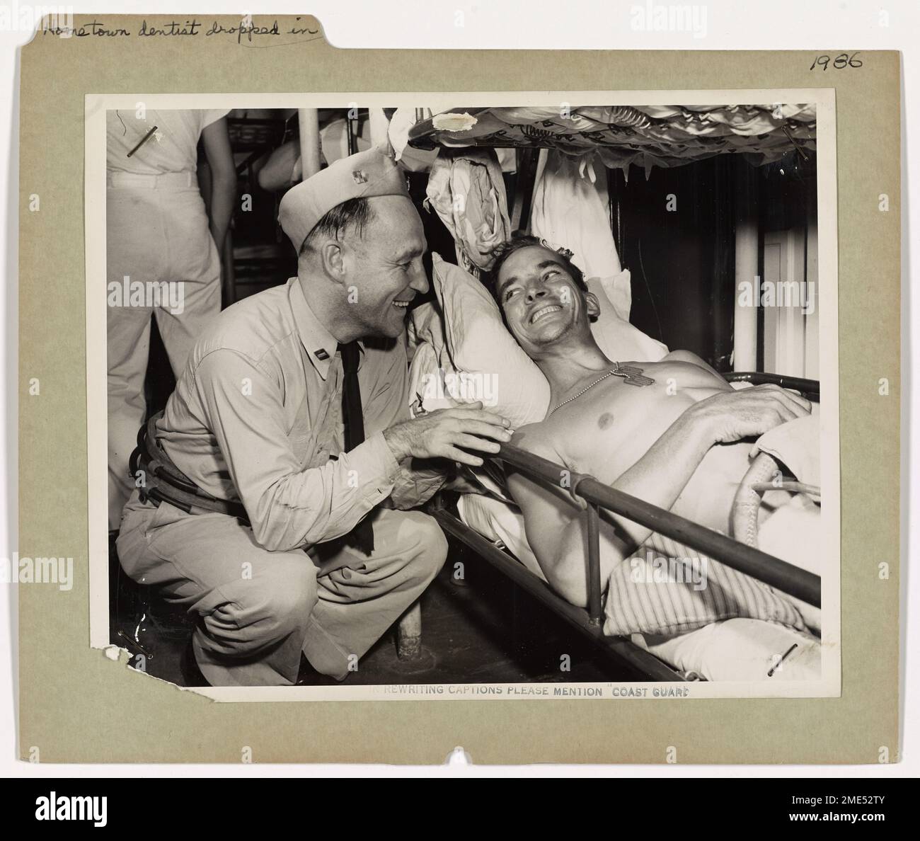 Army Private William McMillan, wounded in the Battle of Salerno ...