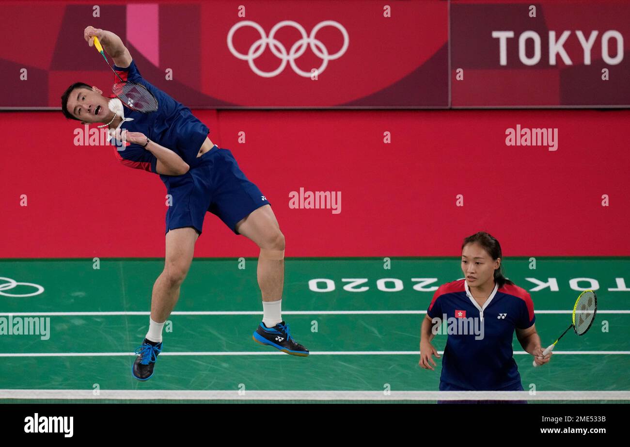 Hong Kong Chun Man Tang and Ying Suet Tse play against Peng Soon Chan ...