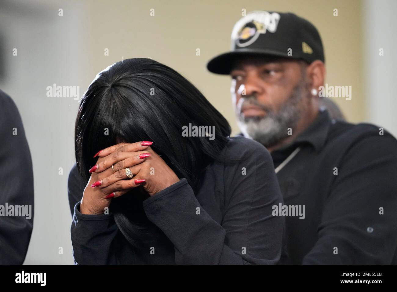 RowVaughn Wells, mother of Tyre Nichols, who died after being beaten by ...
