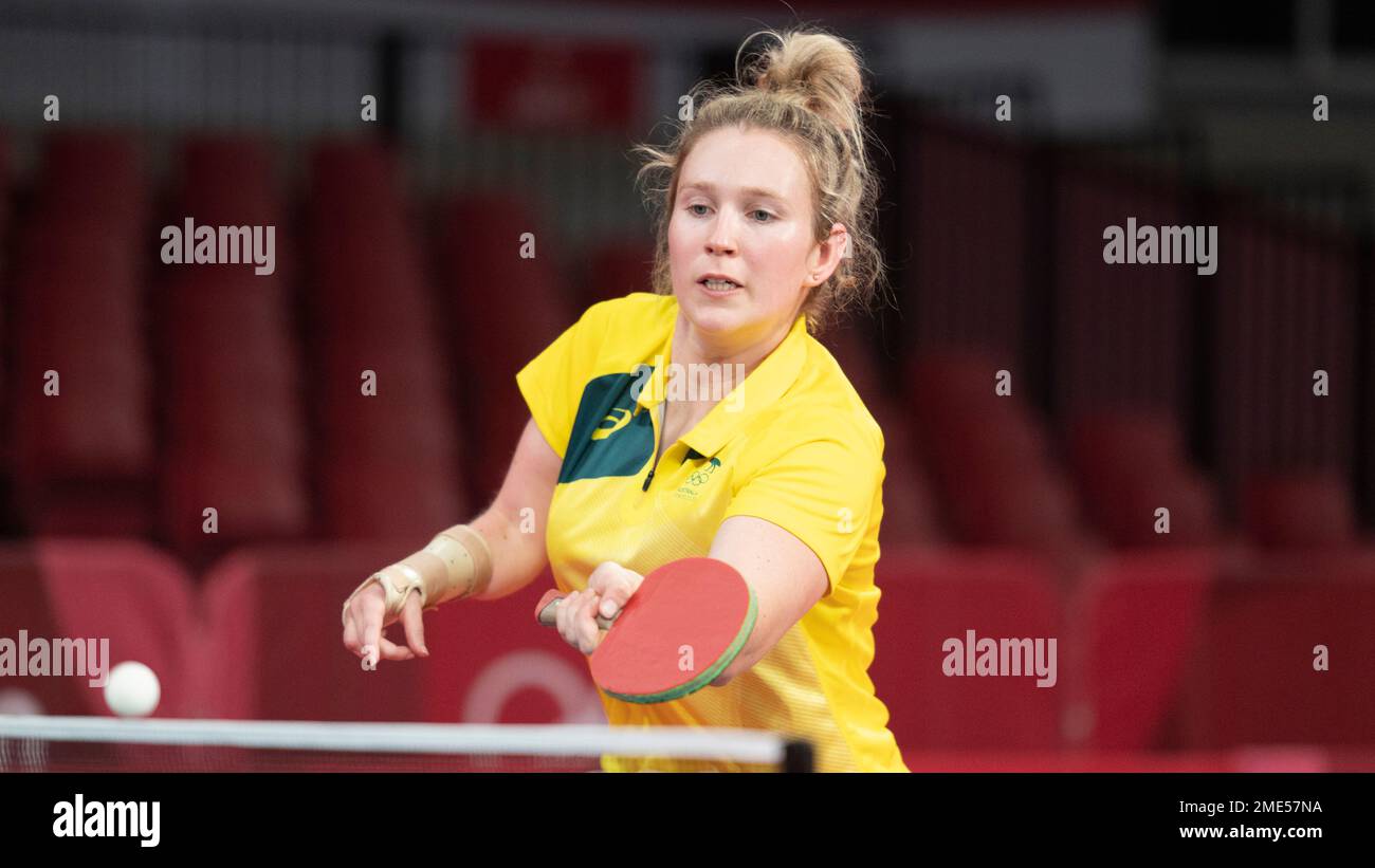 Australia's Melissa Tapper in action at the 2020 Summer Olympics ...