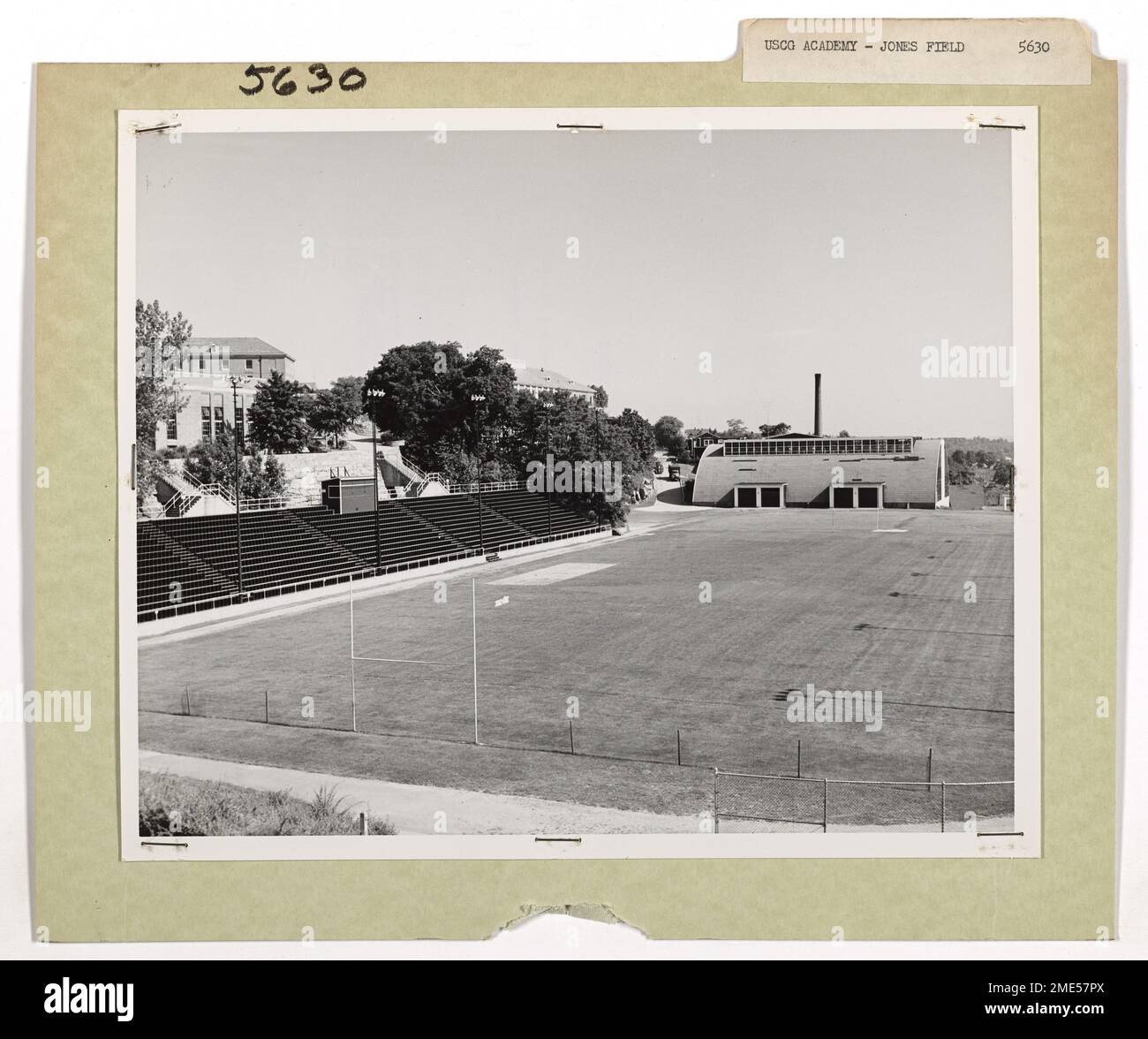 Football activities take place at Jones Field on the grounds of the U.S ...
