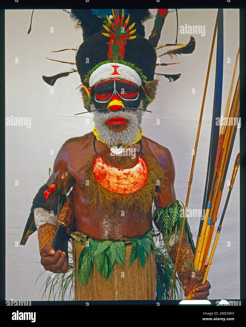 Waria Oba from Wag Village in the Southern Highlands of Papua New ...