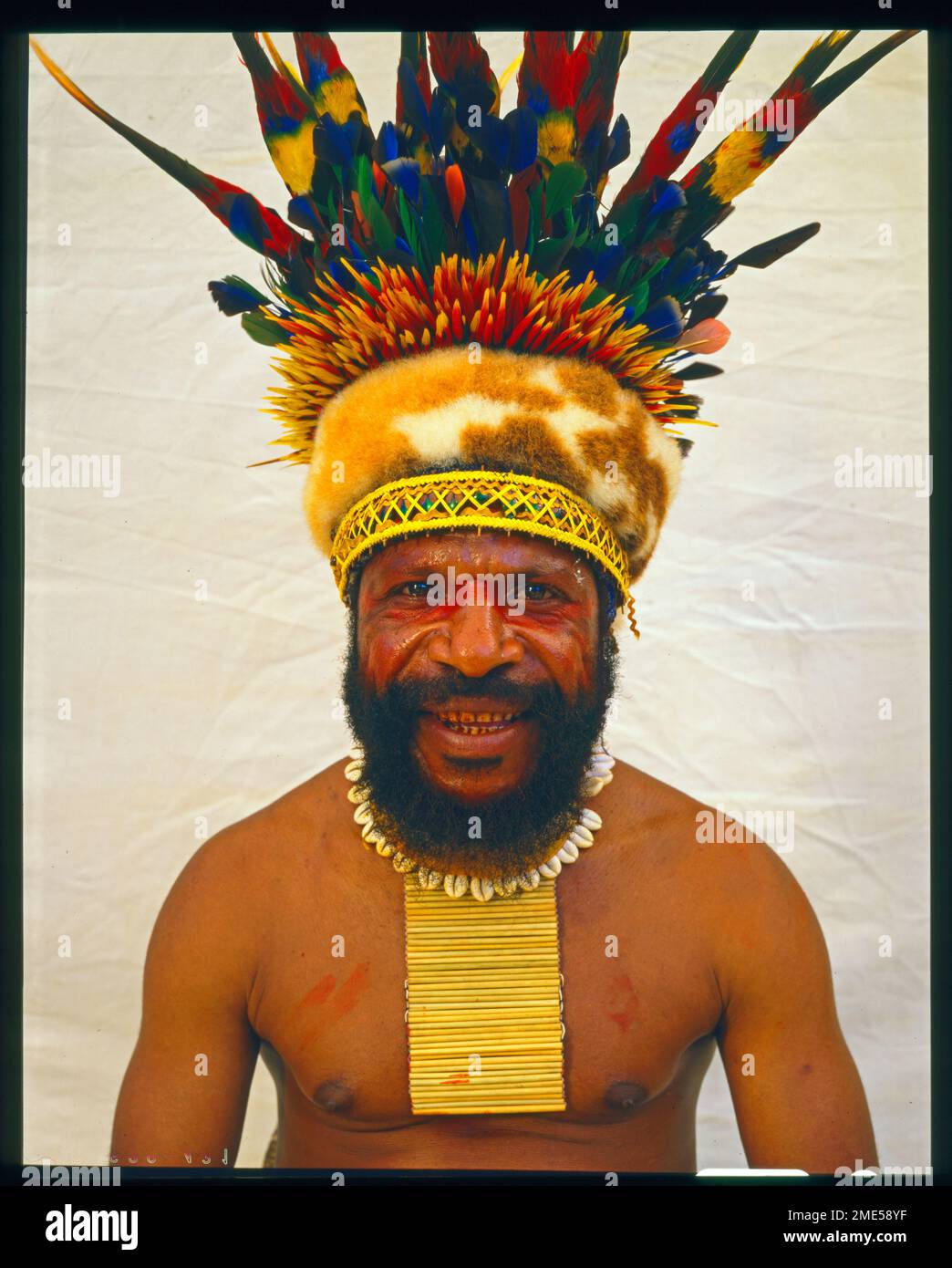 John Kuri from Mount Hagen in the Western Highlands of Papua New Guinea ...