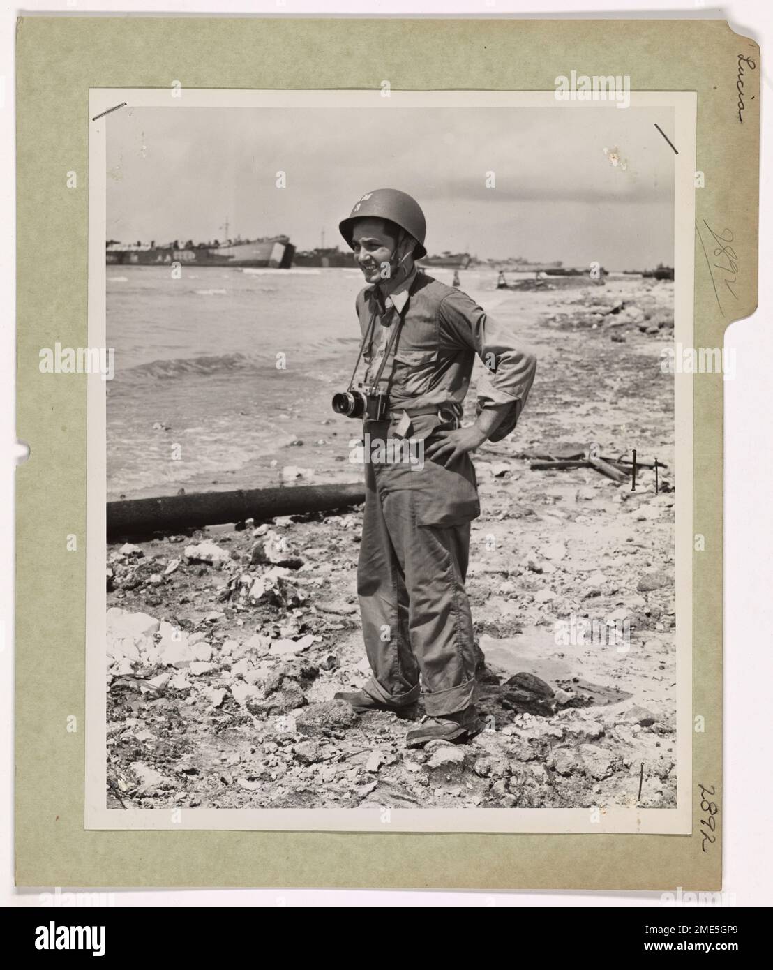 Morris A. Lucia, a Coast Guard Photographer's Mate from Lutcher ...
