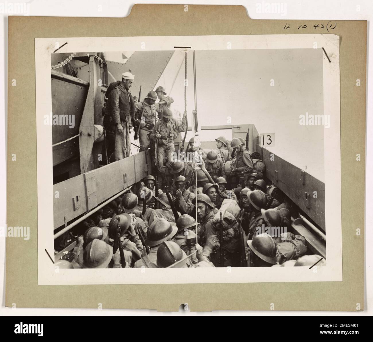 Coast Guardsmen are shown training French soldiers in the Mediterranean ...