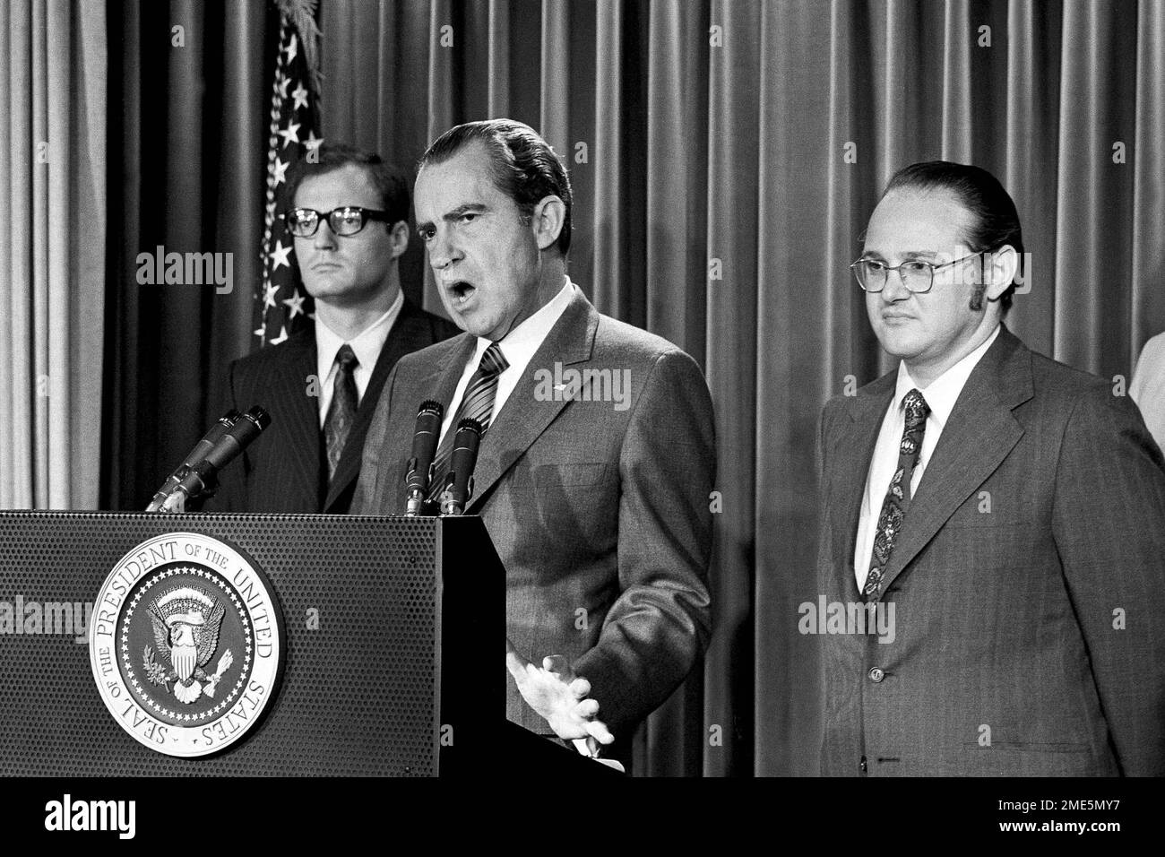FILE - In this June 17, 1971, file photo, President Richard Nixon ...