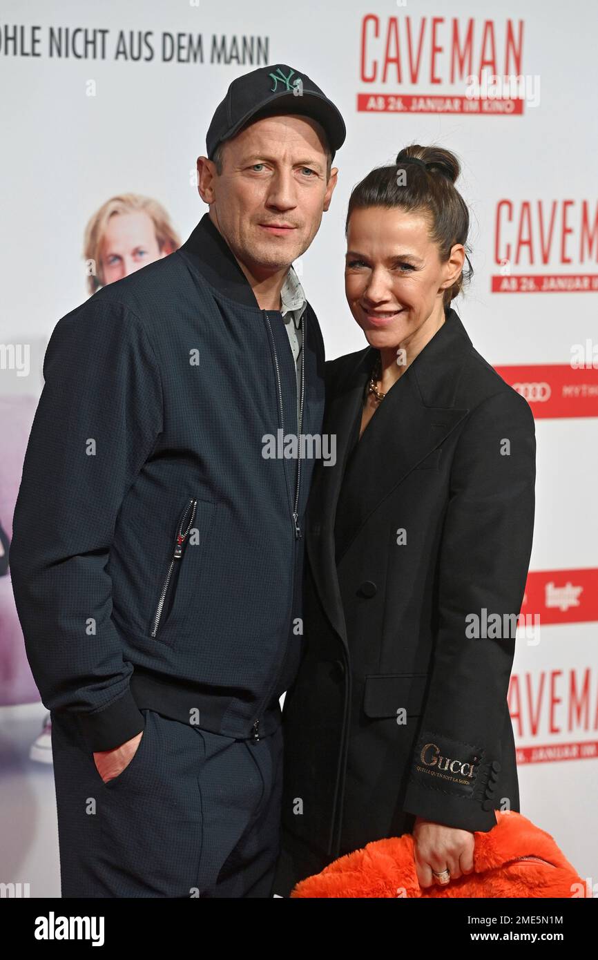 Wotan Wilke MOEHRING (actor) Alexandra NELDEL (actress) Red carpet, Red ...