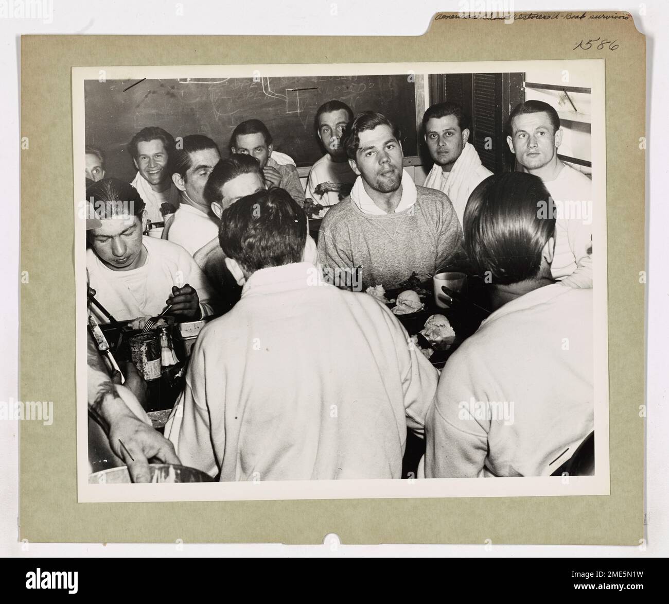 Crew of a german submarine hi-res stock photography and images - Alamy