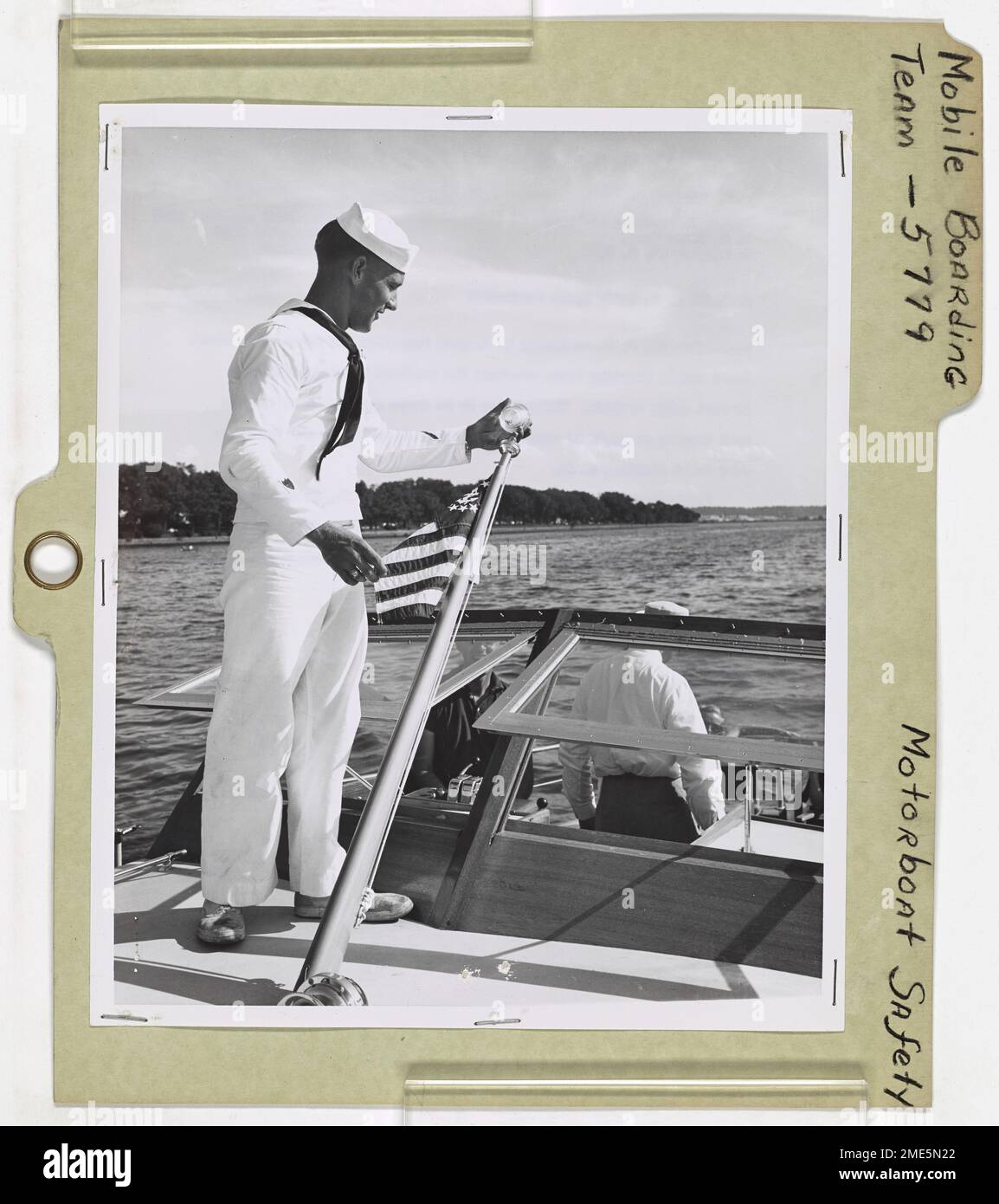 Marvin R. Mangum, Engineman 2nd class, of the Coast Guard Mobile ...