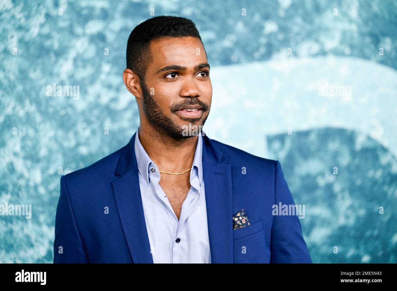 Actor Daniel Ison attends the world premiere of "Old" at Rose Theater ...