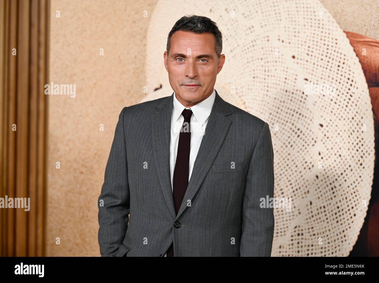 Actor Rufus Sewell attends the world premiere of "Old" at Rose Theater ...