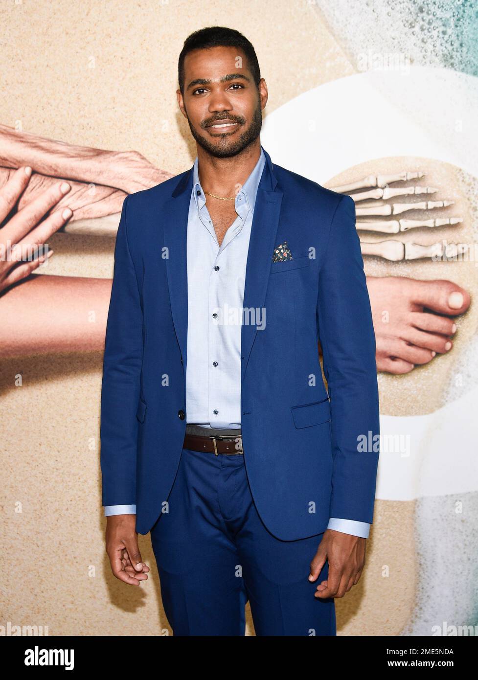 Actor Daniel Ison attends the world premiere of "Old" at Rose Theater ...