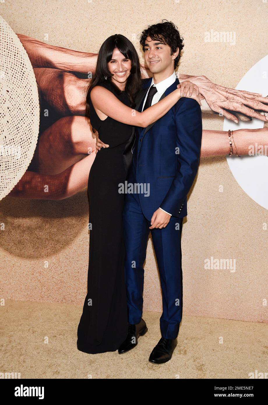 Actor Alex Wolff, left, and girlfriend Rozzi Crane attend the world ...