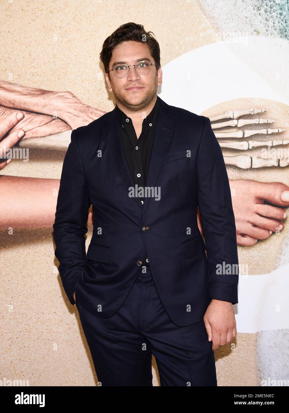 Actor Matthew Shear attends the world premiere of "Old" at Rose Theater ...