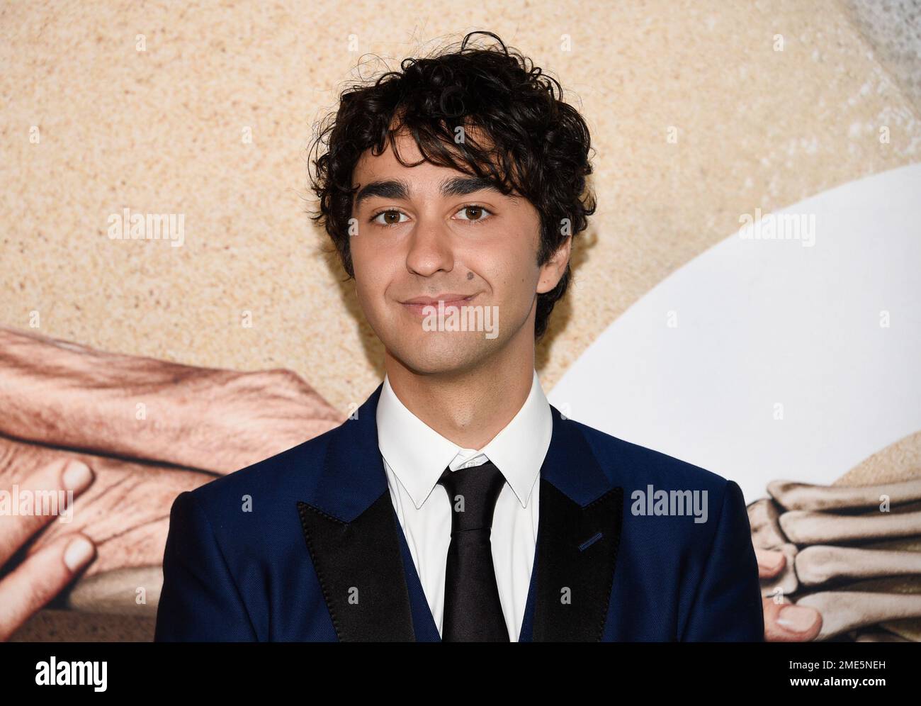 Actor Alex Wolff attends the world premiere of "Old" at Rose Theater at ...