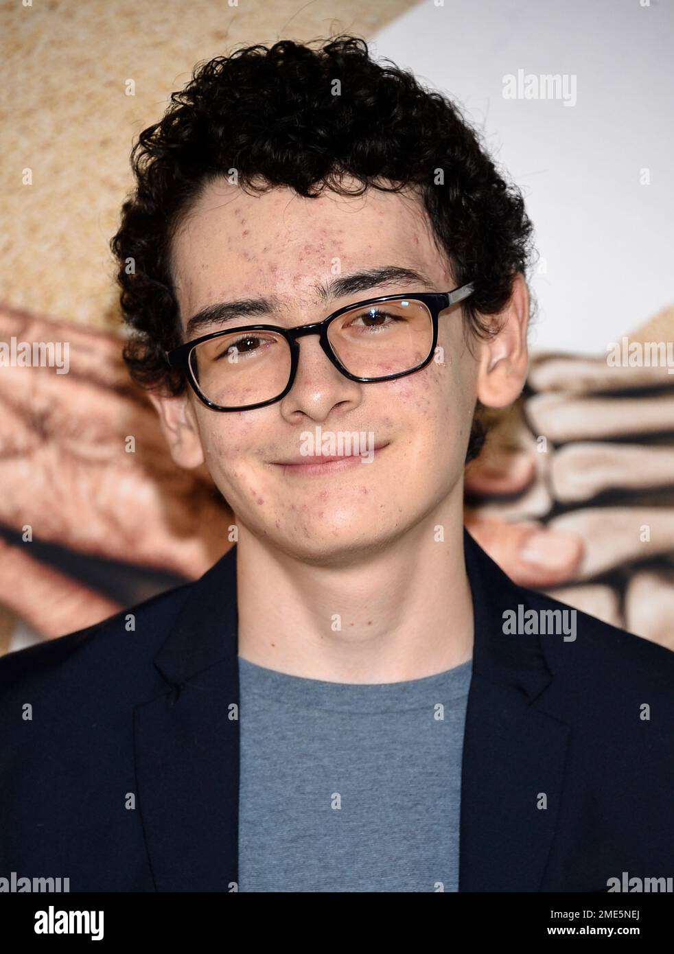 Actor Luca Faustino Rodriguez attends the world premiere of "Old" at ...