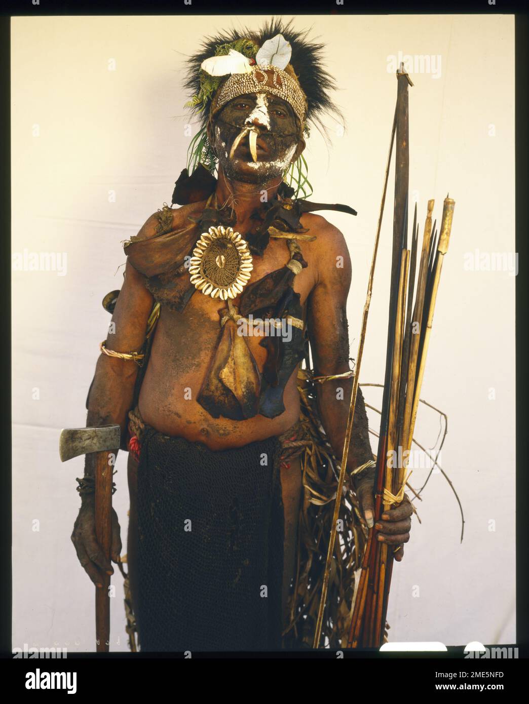 Warrior of Mendi Southern Highlands of Papua New Guinea Stock Photo - Alamy