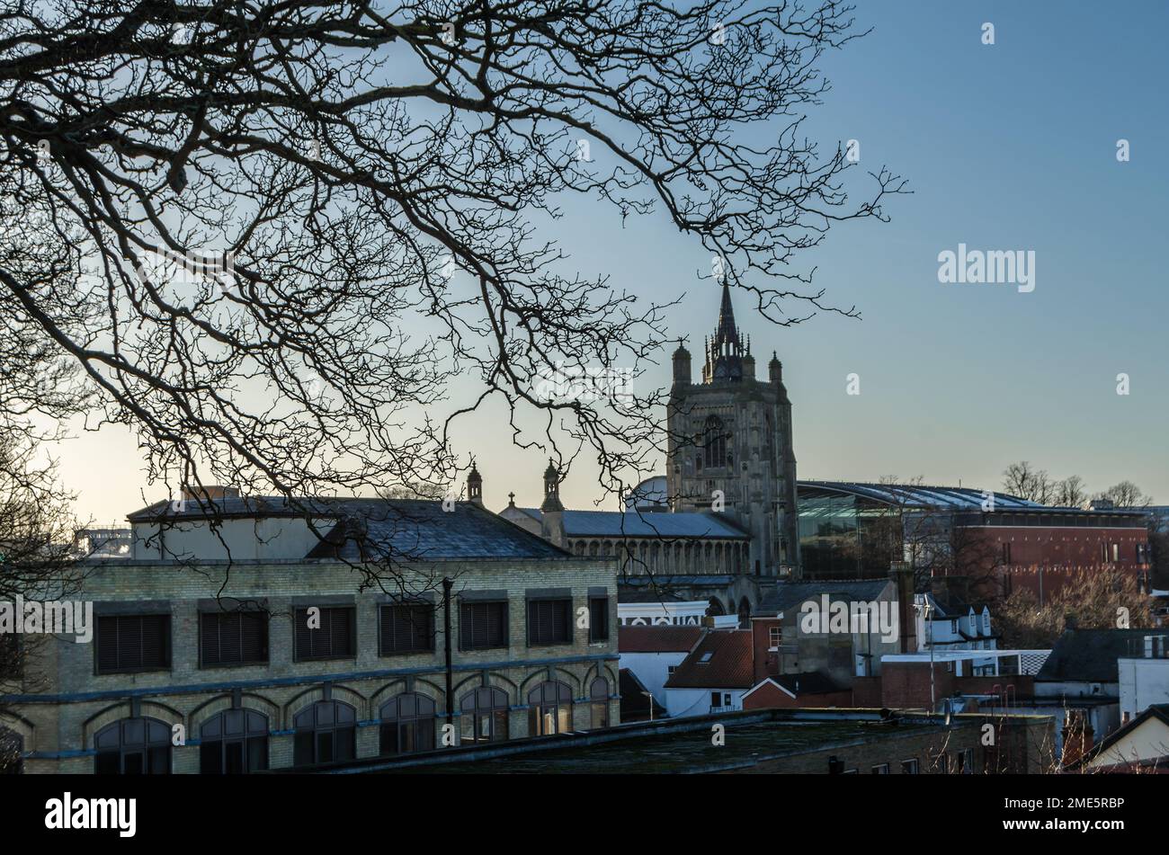 View of the city of Norwick, Norfolk, England, UK Stock Photo - Alamy