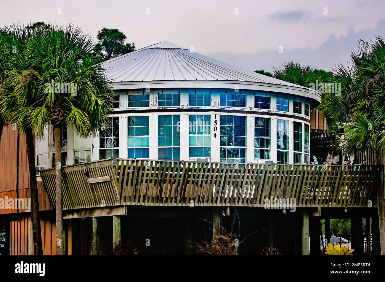 Islanders Restaurant is pictured, Jan. 3, 2023, in Dauphin Island, Alabama. The restaurant ...