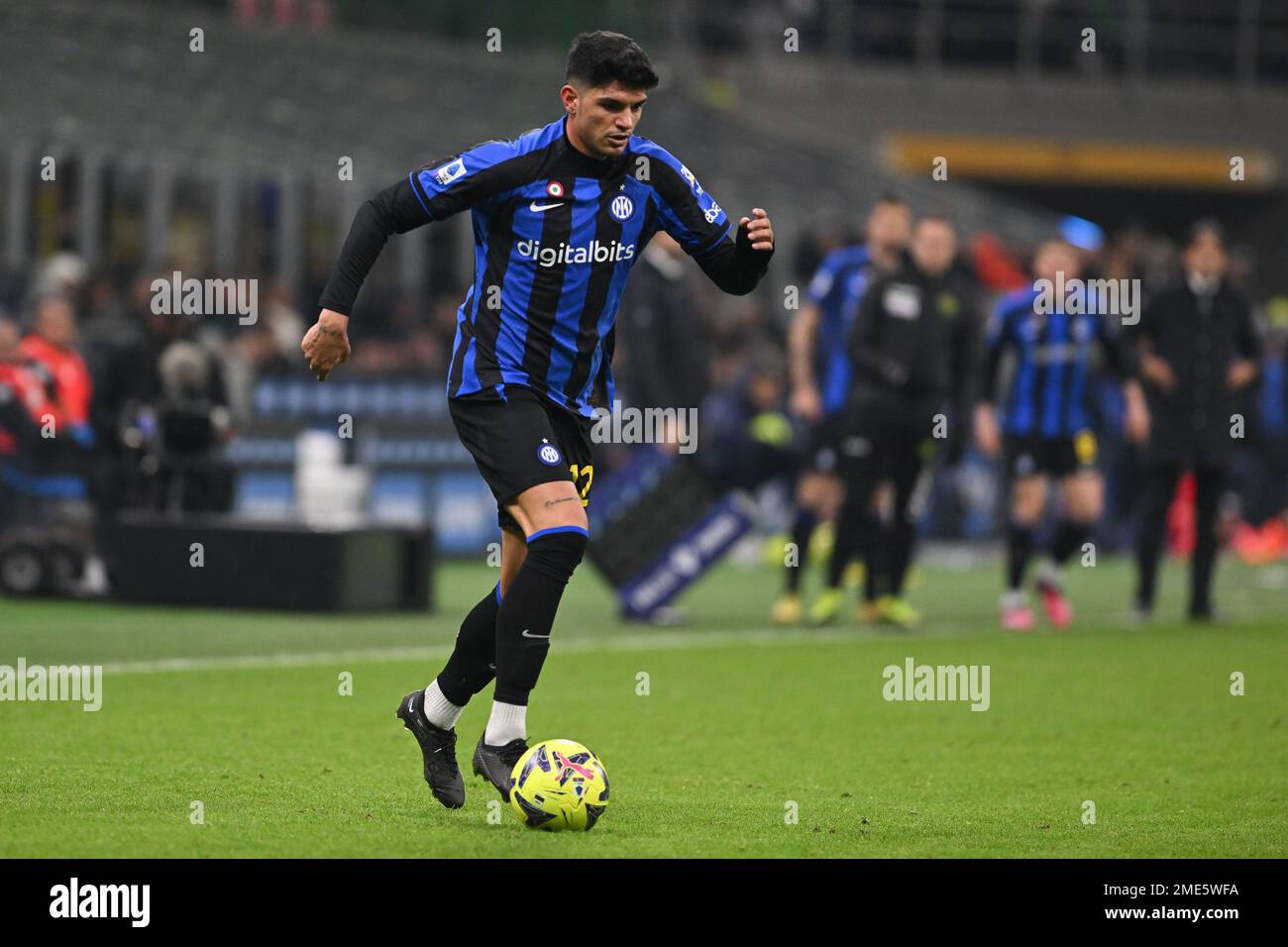 Milan, Italy. 23rd January, 2023. Raoul Bellanova of Inter Fc during ...