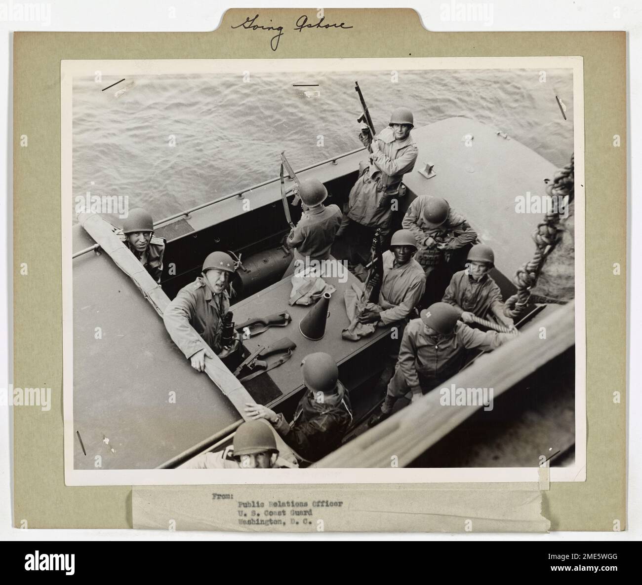 General George S. Patton, Jr. delivers final instructions before going ...