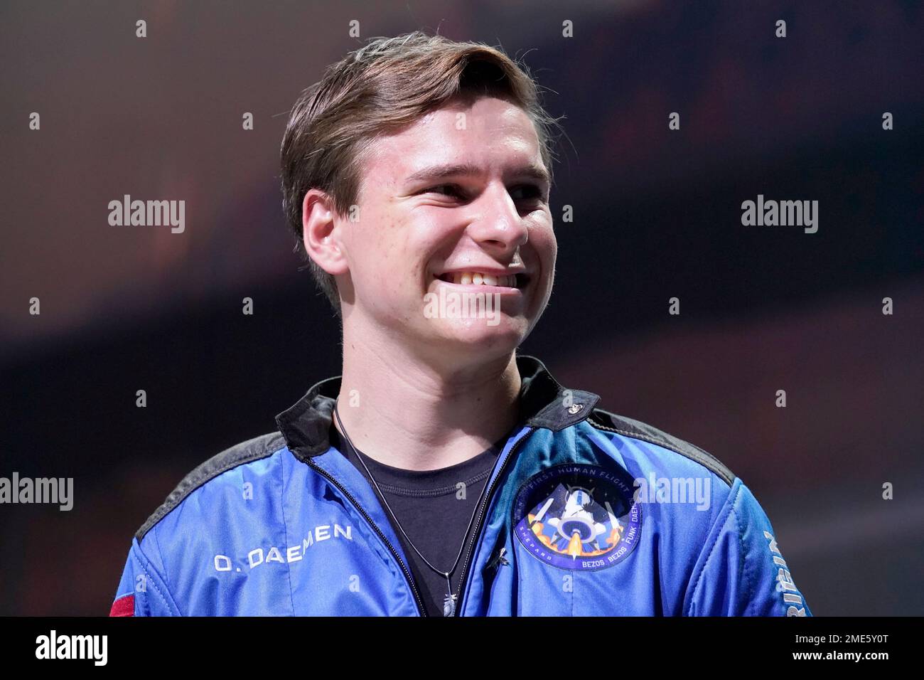 Oliver Daemen smiles as he during a post launch briefing where ...