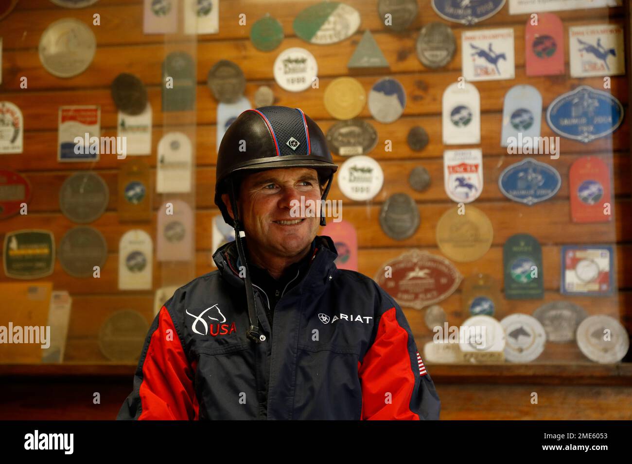 FILE - In this April 2, 2020, file photo, Phillip Dutton, a medal ...