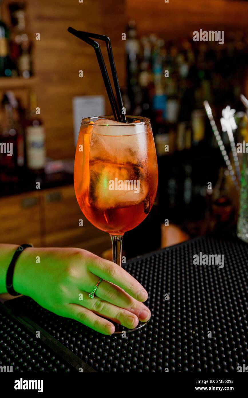 Spain bar food bartender hi-res stock photography and images - Alamy